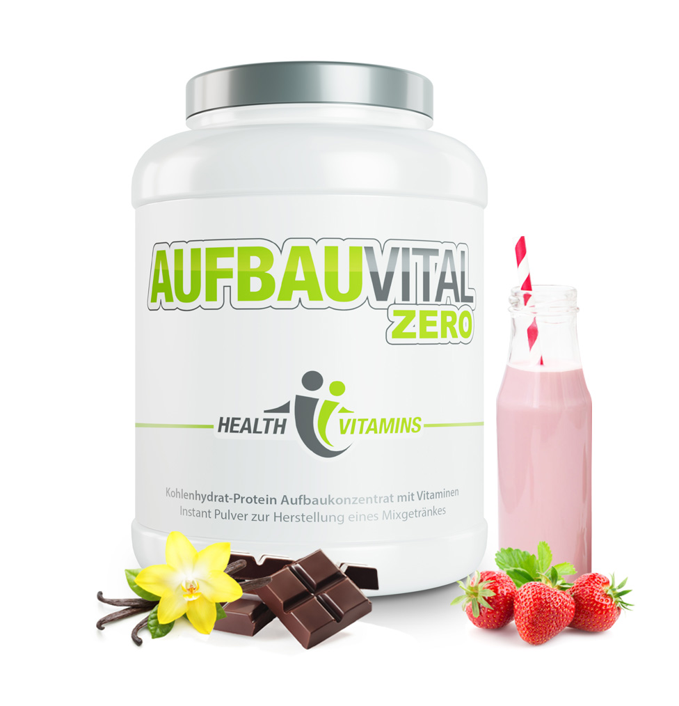 Aufbau Vital Zero 3000g Vorteilspackung | Shakes zum Zunehmen kaufen